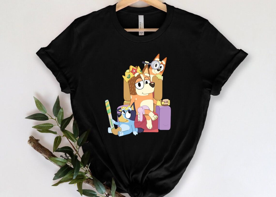 Bluey Mama Queen, Cute Mum Shirt, Mother’S Day Gift, Unisex S-5XL Hot ...