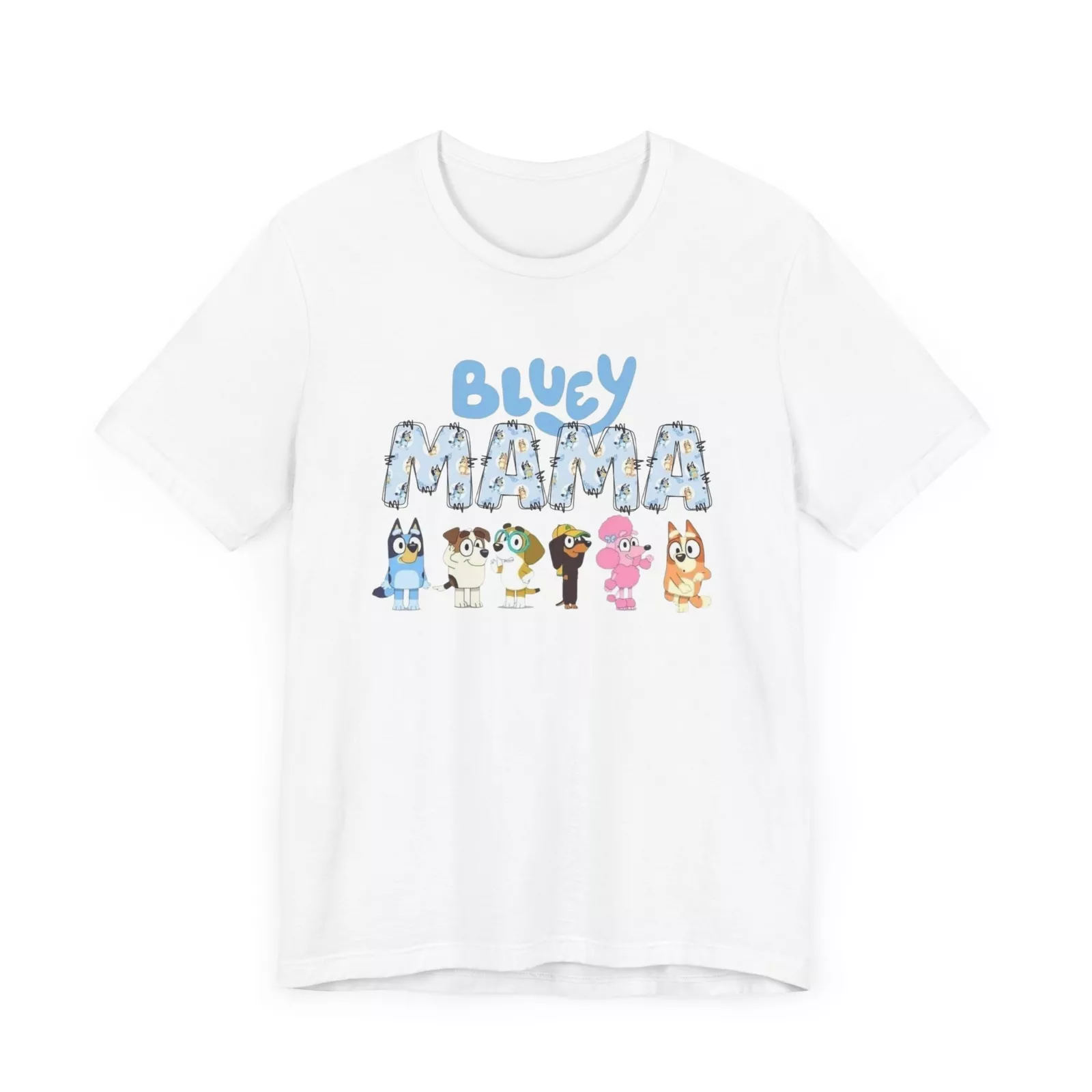 Bluey Mama T-Shirt, Women'S Jersey Design, Unisex S-5Xl Hot Trending ...
