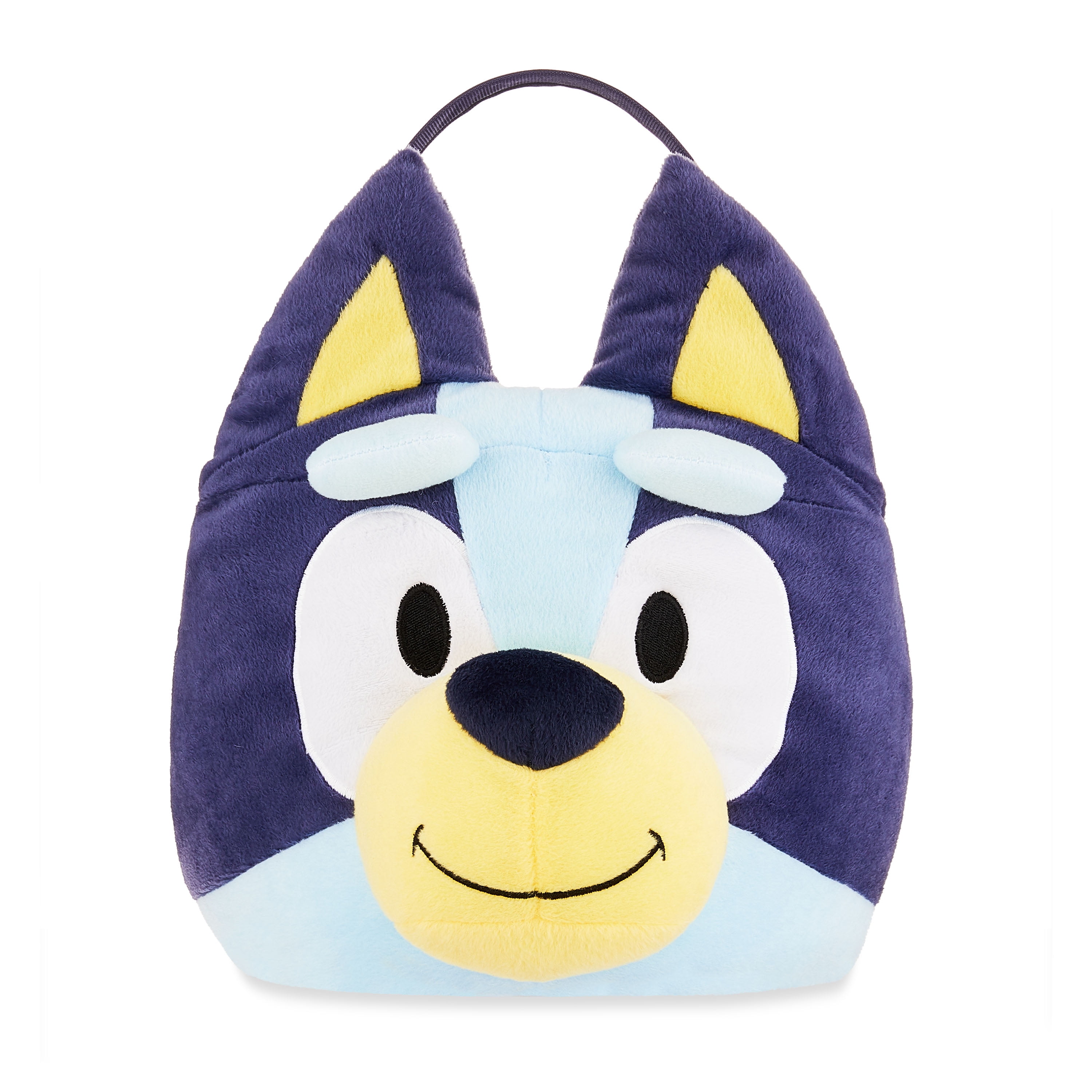 Officially Licensed Bluey Medium Plush Basket with Collapsible Handle ...