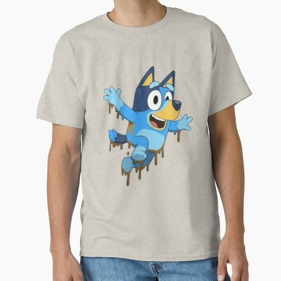 Bluey Melting Bluey Splash Classic T-Shirt - Walmart.com