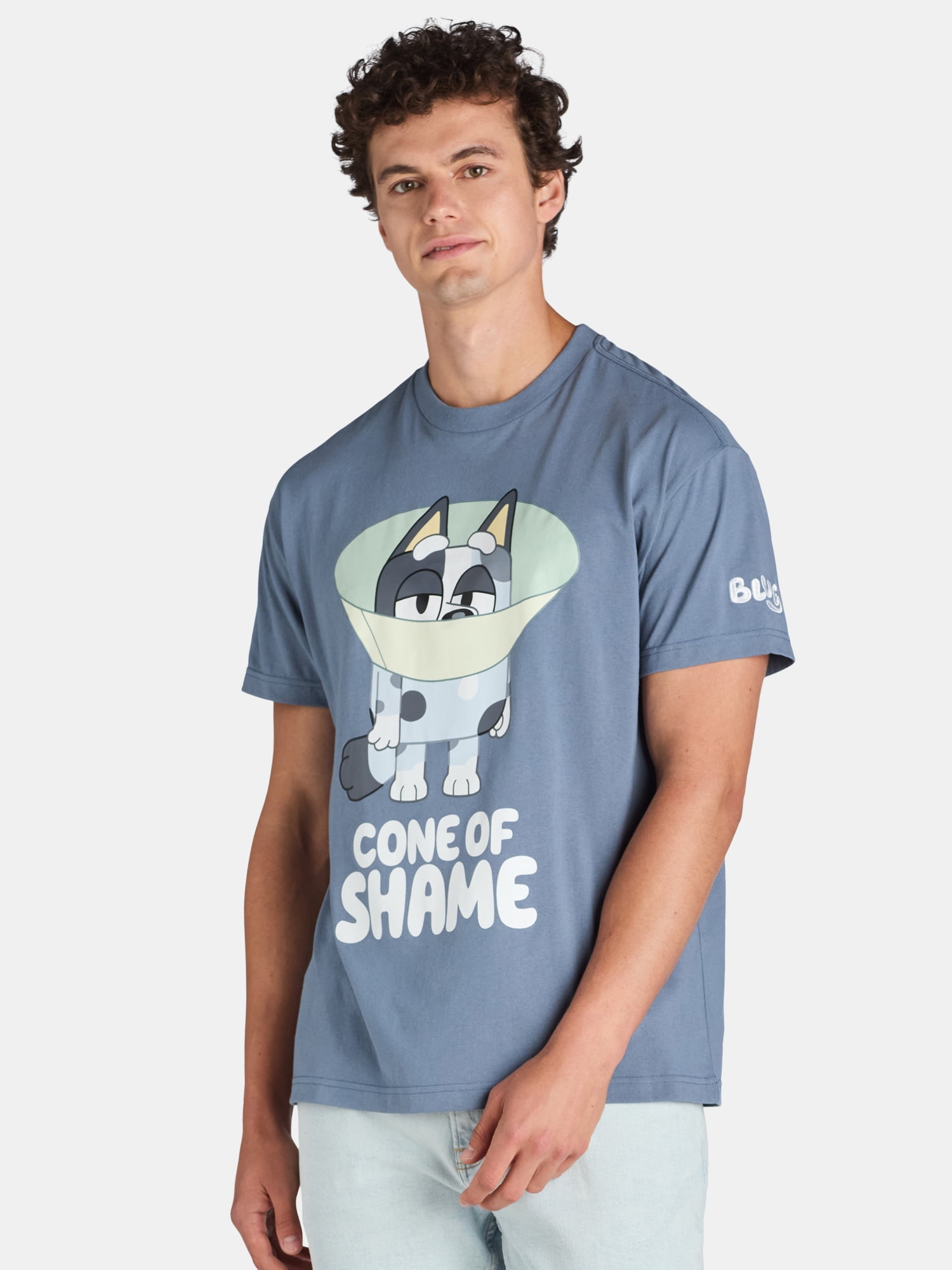 Bluey Men's and Big Men’s Graphic Print Tee, Sizes XS-3XL - Walmart.com
