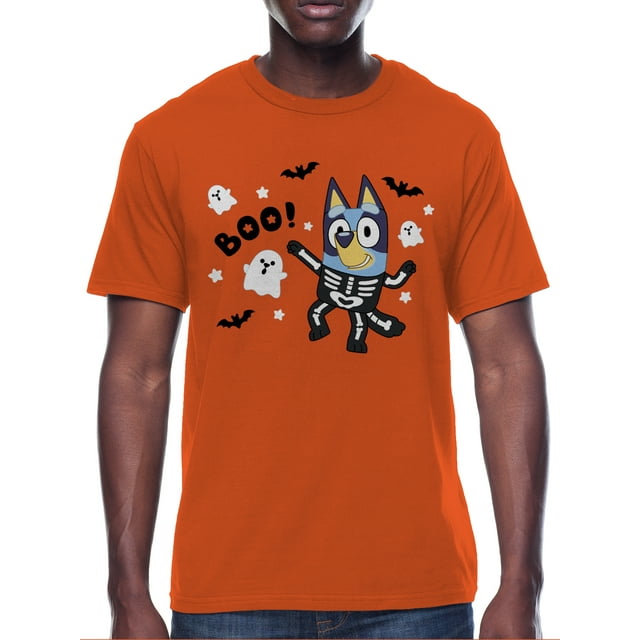 Bluey, Mens Graphic Halloween Tee, Boo, Sizes S-3XL - Walmart.com