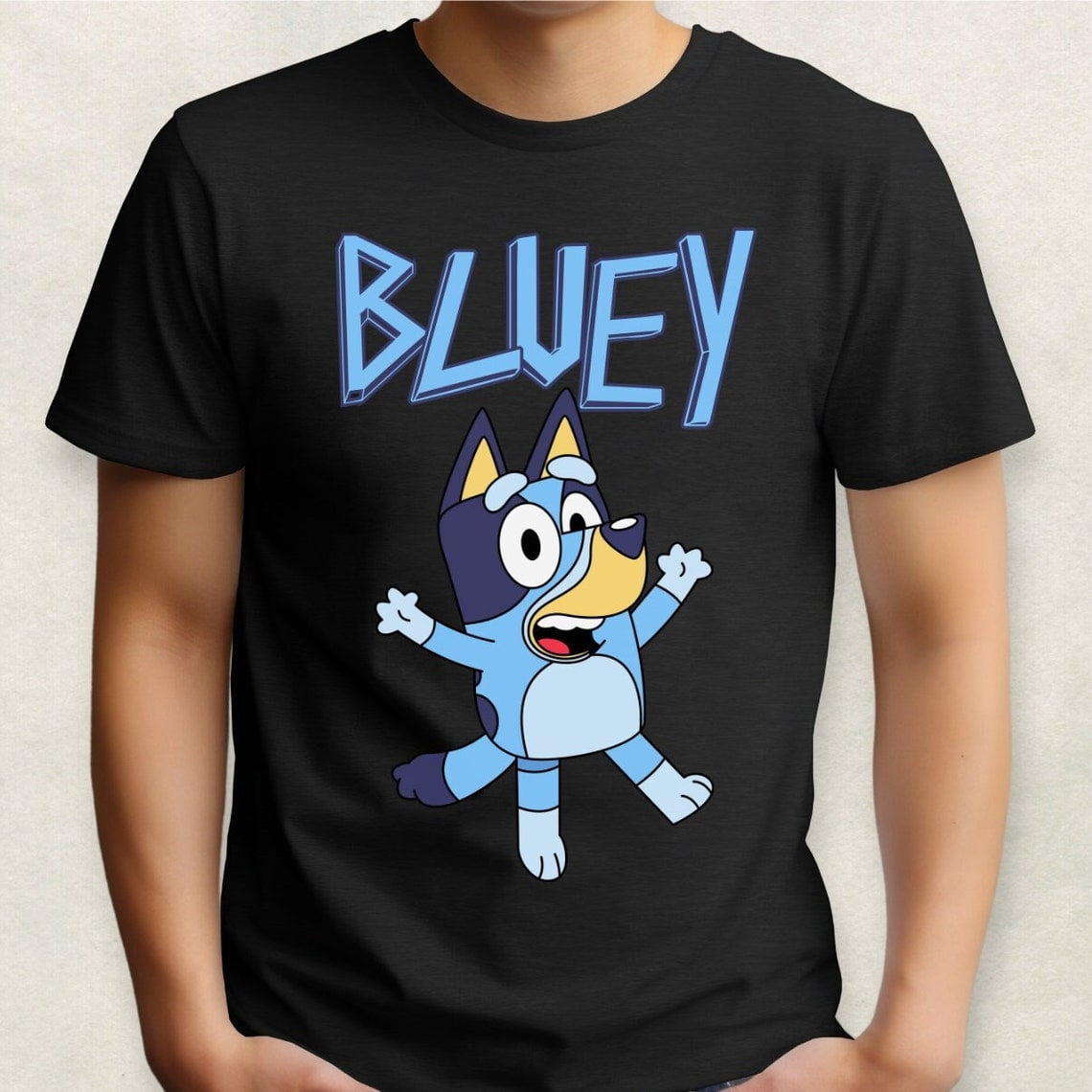 Bluey Metal Shirt, Bluey, Black Metal, Goth Disney, Deathmetal, Blegh ...