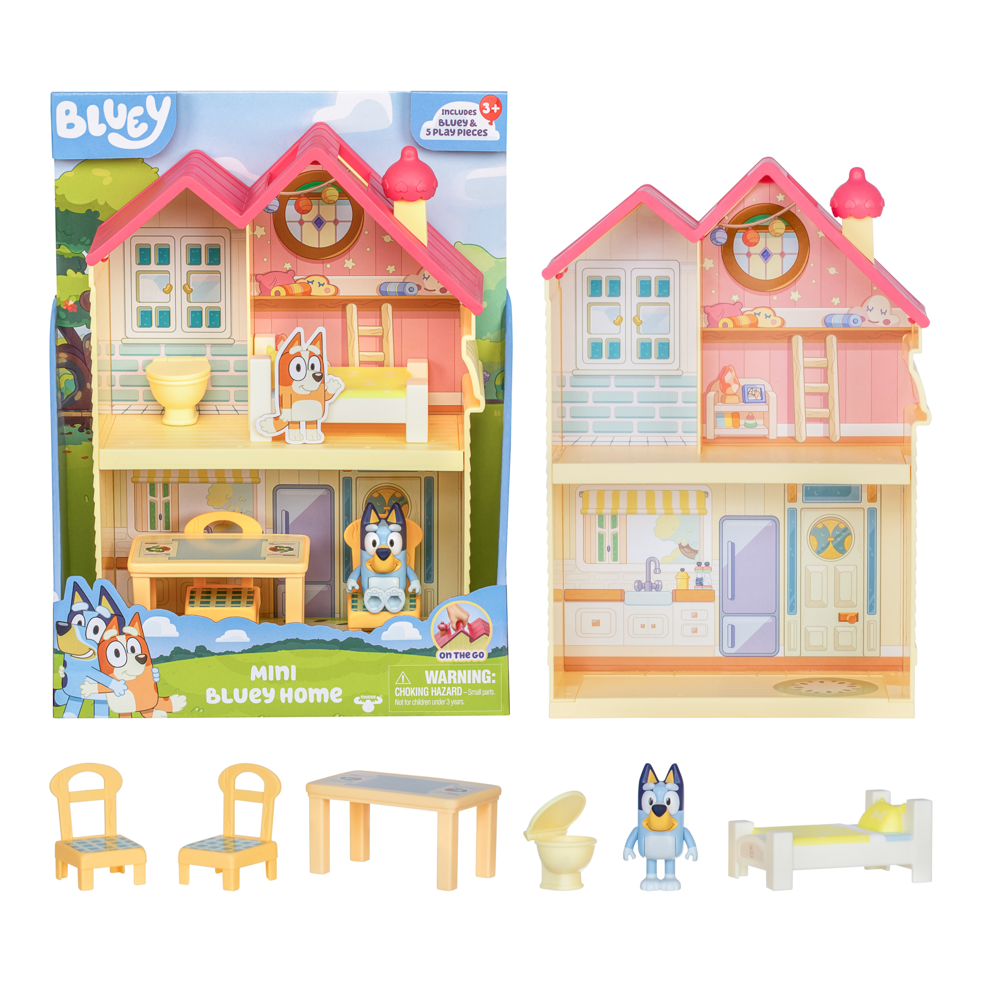 Bluey's Park - Bluey 2.5-3" Figure with Park Playset - Walmart.com