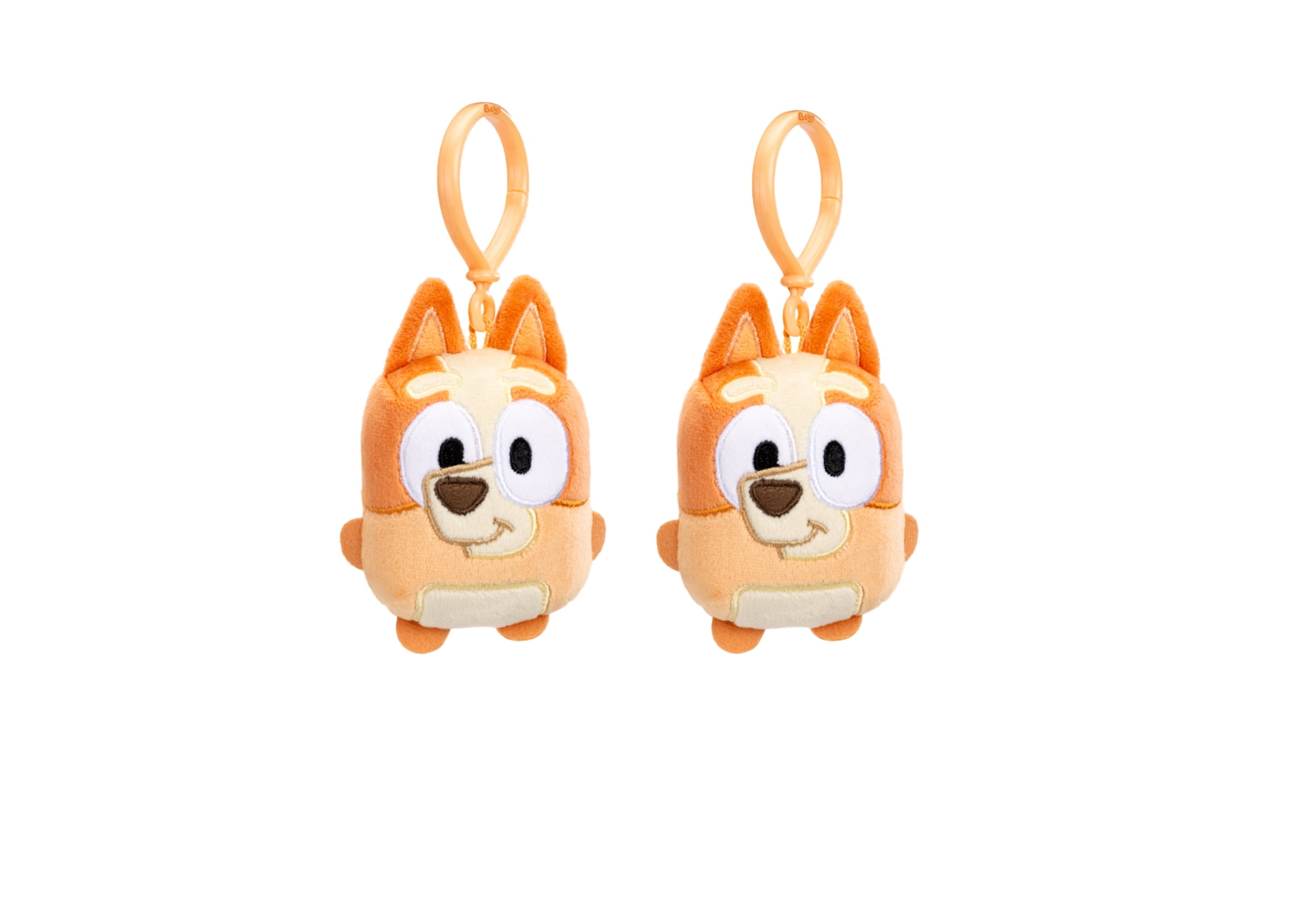 Bluey Mini Plush, Bingo 4.75 Inch Tall Plush Toys with Clip - Pack of 2 ...