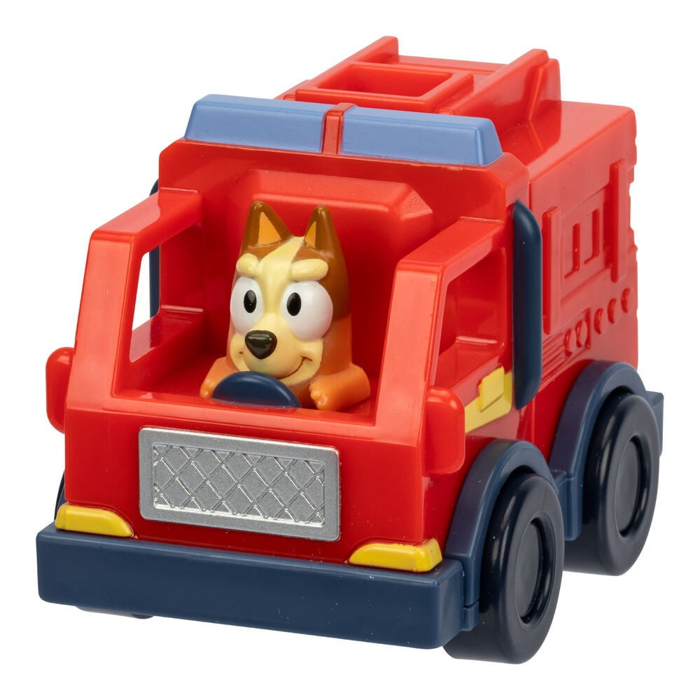 Bluey Mini Racers Fire Truck Bingo Vehicle - Walmart.com
