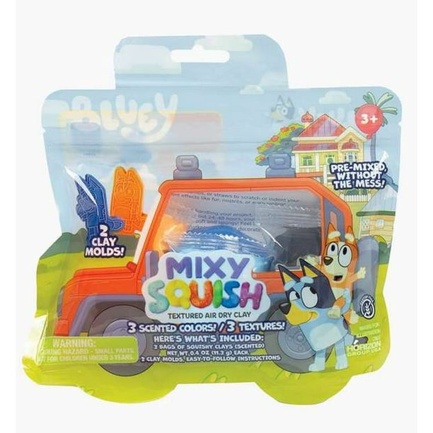 Bluey Mixy Squish Textured Air Dry Clay Activity Set - Walmart Business ...
