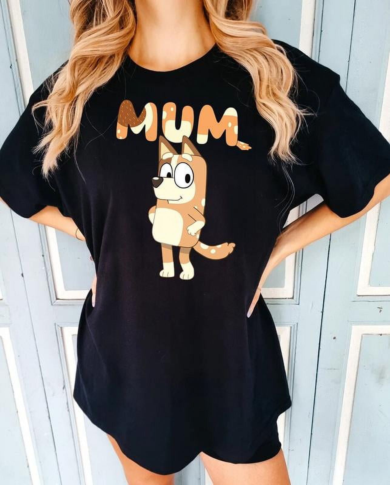 Bluey Mom, Bluey Family, Mothers Day, Bluey Mum Family, Retro Rad Mom ...