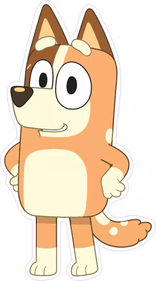 Bluey Mom Dog Chili Chilli Heeler Sticker Window Decal Phone Decal ...