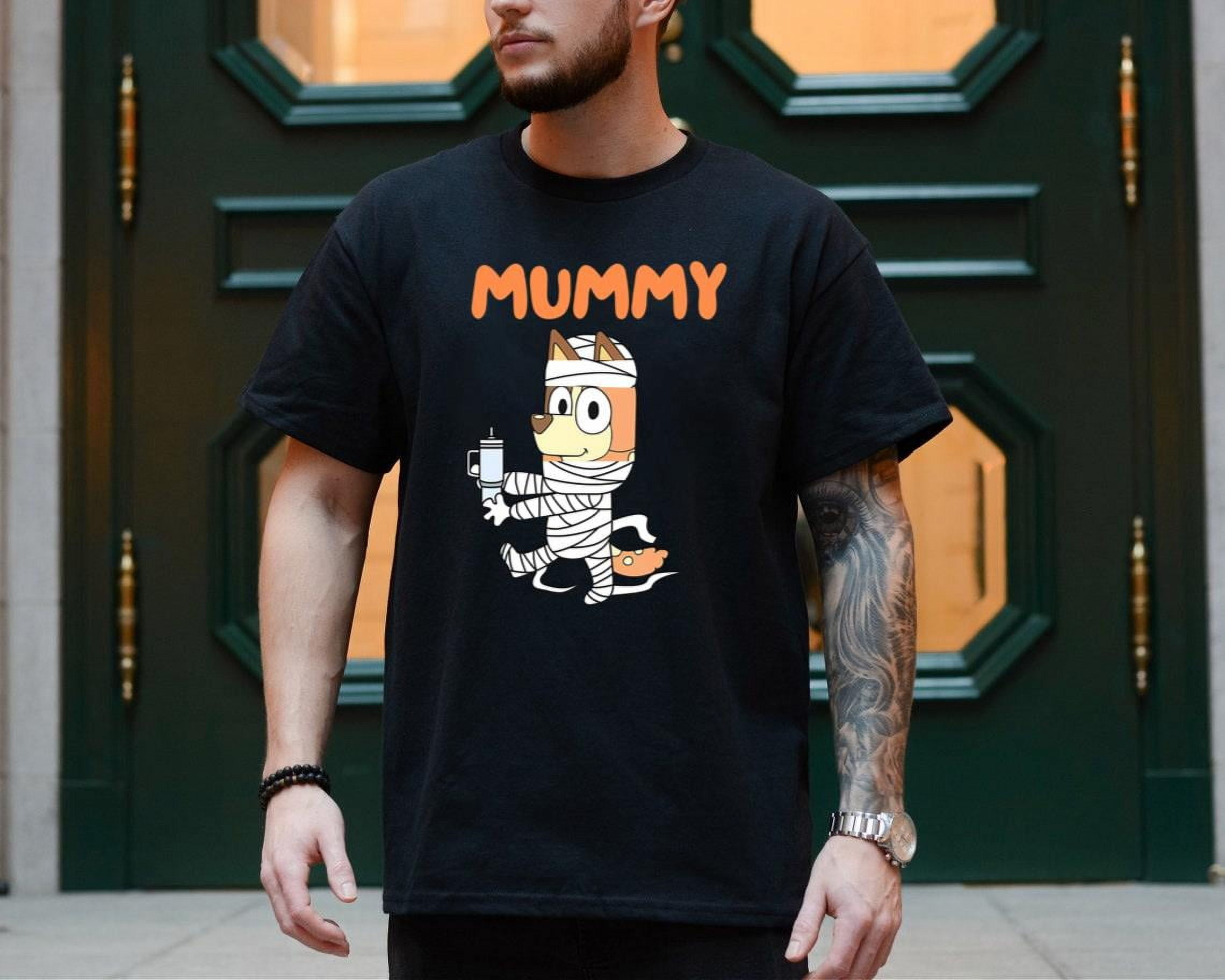 Bluey Bluey Mom Halloween Shirt Bluey Halloween Costume Mom Bluey T ...