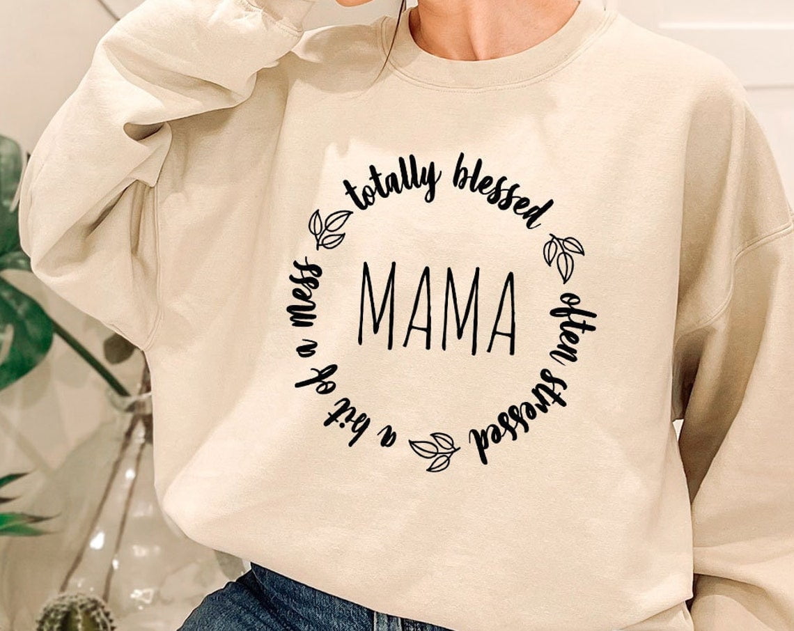 Bluey Mom Life Sweatshirt Shirts, Christian Mom Hoodie, New Mom Gift ...