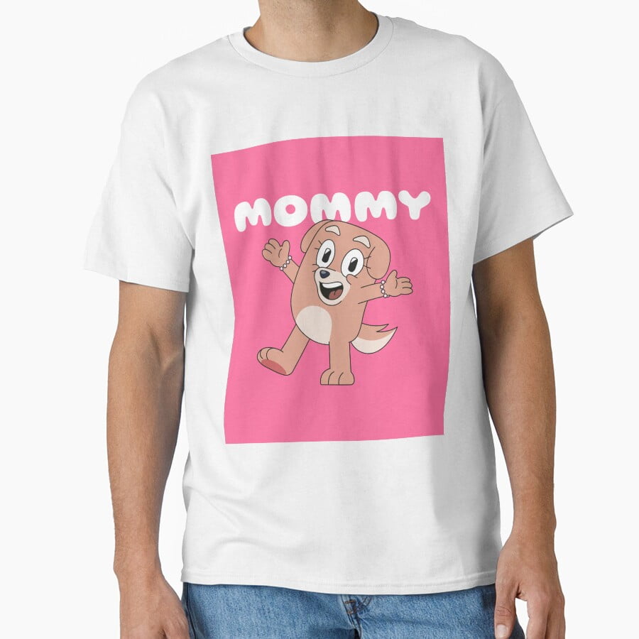 Bluey Mommy, Mum Cute Graphic Design, Aesthetic Mum Slogan, Pink Mum ...