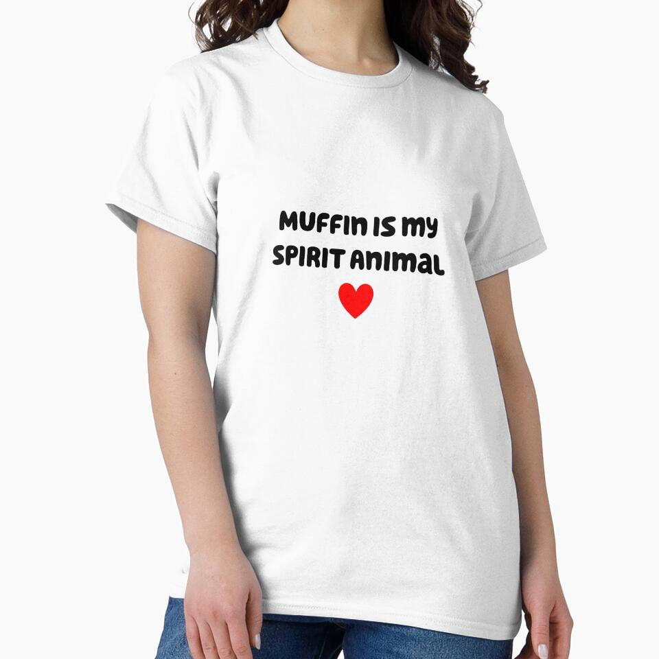 Bluey Muffin Is My Spirit Animal Classic T-Shirt - Walmart.com