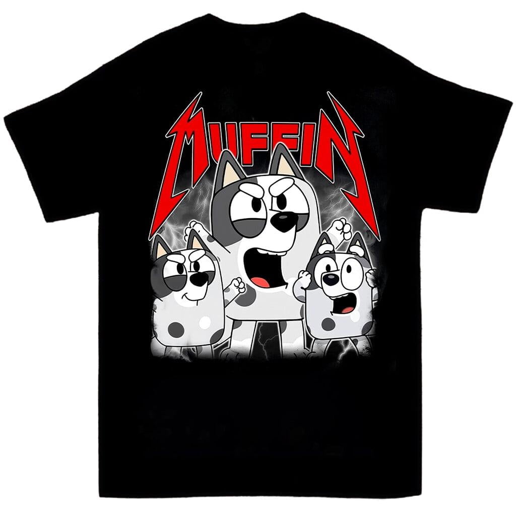 Bluey Muffin Metal Shirt, Muffin Emotions Shirt, Muffin Bluey Shirt ...