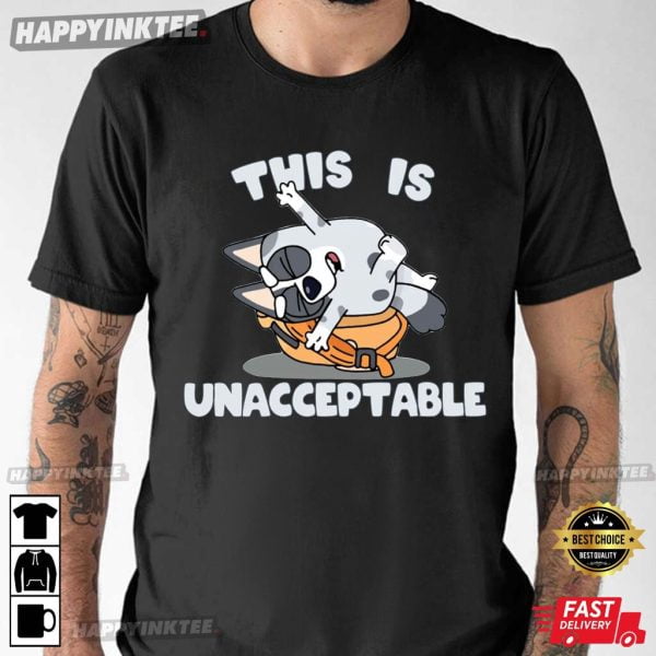 Bluey Muffin This is Unacceptable T-Shirt - Walmart.com