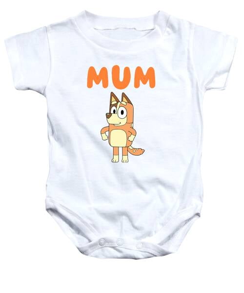 Bluey Mum Baby Onesie Kids Birthday Tee, Trending Bluey Tee, Bluey ...