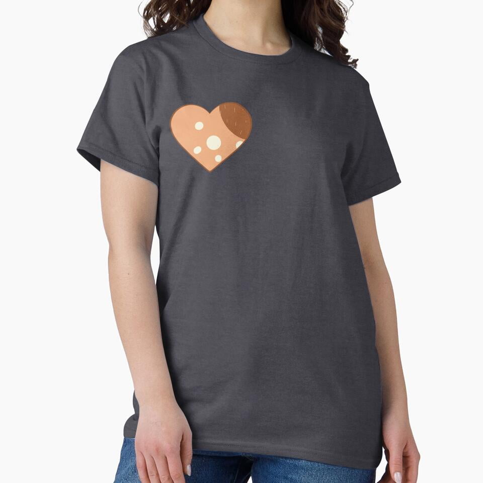 Bluey Mum Chili Dog Heeler Love Heart Classic T-Shirt - Walmart.com
