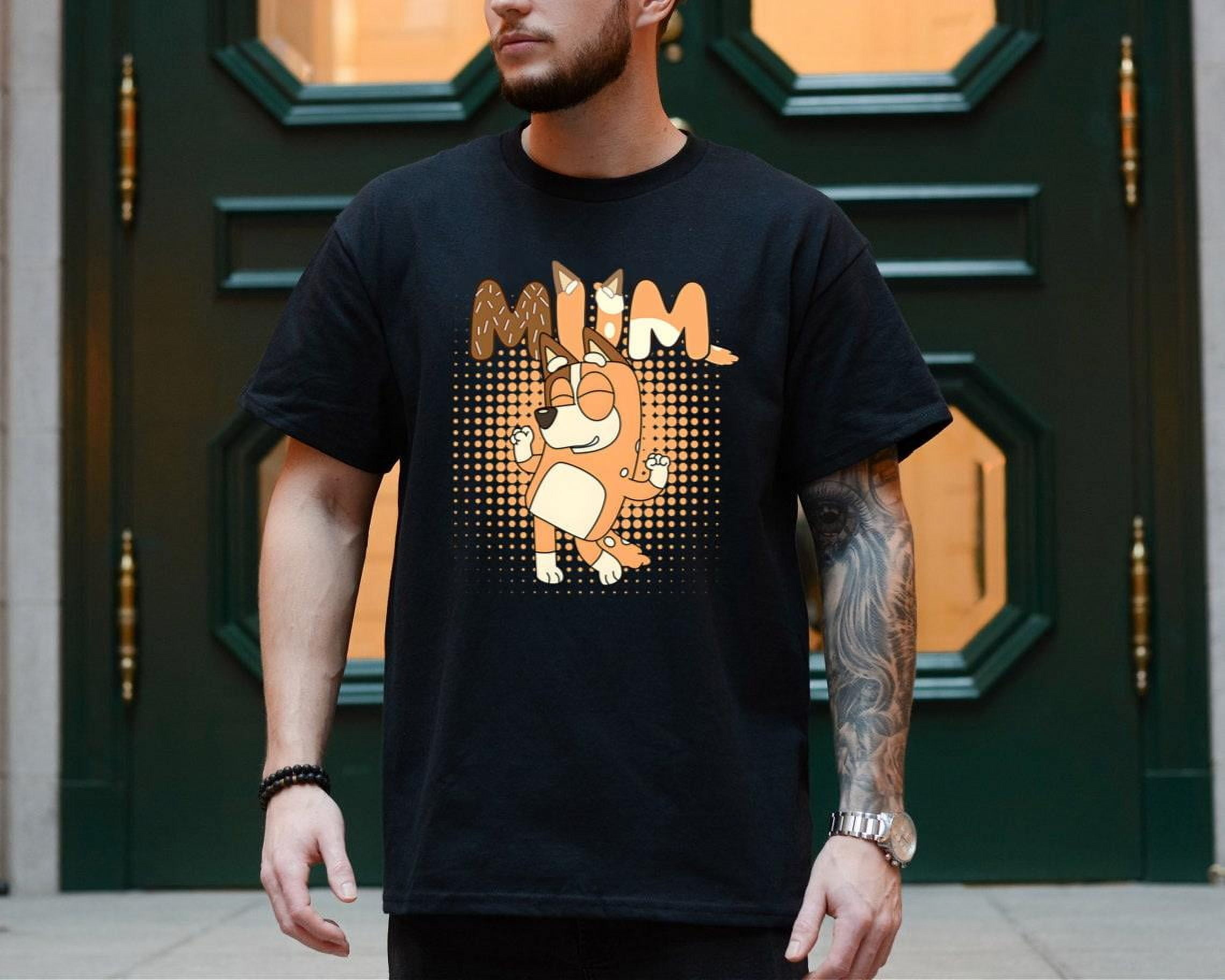 Bluey Bluey Mum Dance T-Shirt| Bluey Mum Life Shirt Bluey Shirt For Mom ...