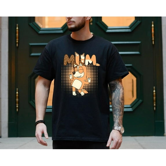 Bluey Bluey Mum Dance T-Shirt| Bluey Mum Life Shirt Bluey Shirt For Mom ...