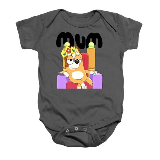Bluey Mum Family Baby Onesie Bingo T-Shirt, Bluey Family, Bluey Family ...