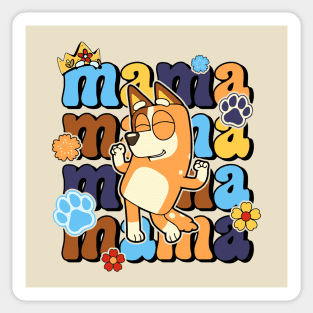 Bluey Mum Mom Mamma Sticker Bluey Stickers For Kids, Bluey Stickers ...
