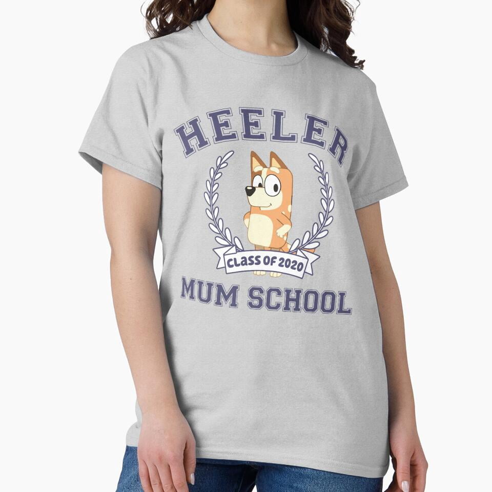 Bluey Mum School 2020 Classic T-Shirt - Walmart.com