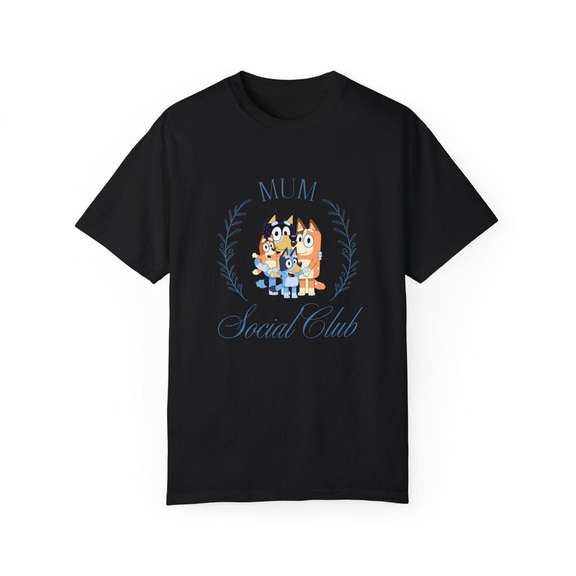 Bluey Mum Social Club T-Shirt, Fun Design, Unisex S-5XL Hot Trending ...
