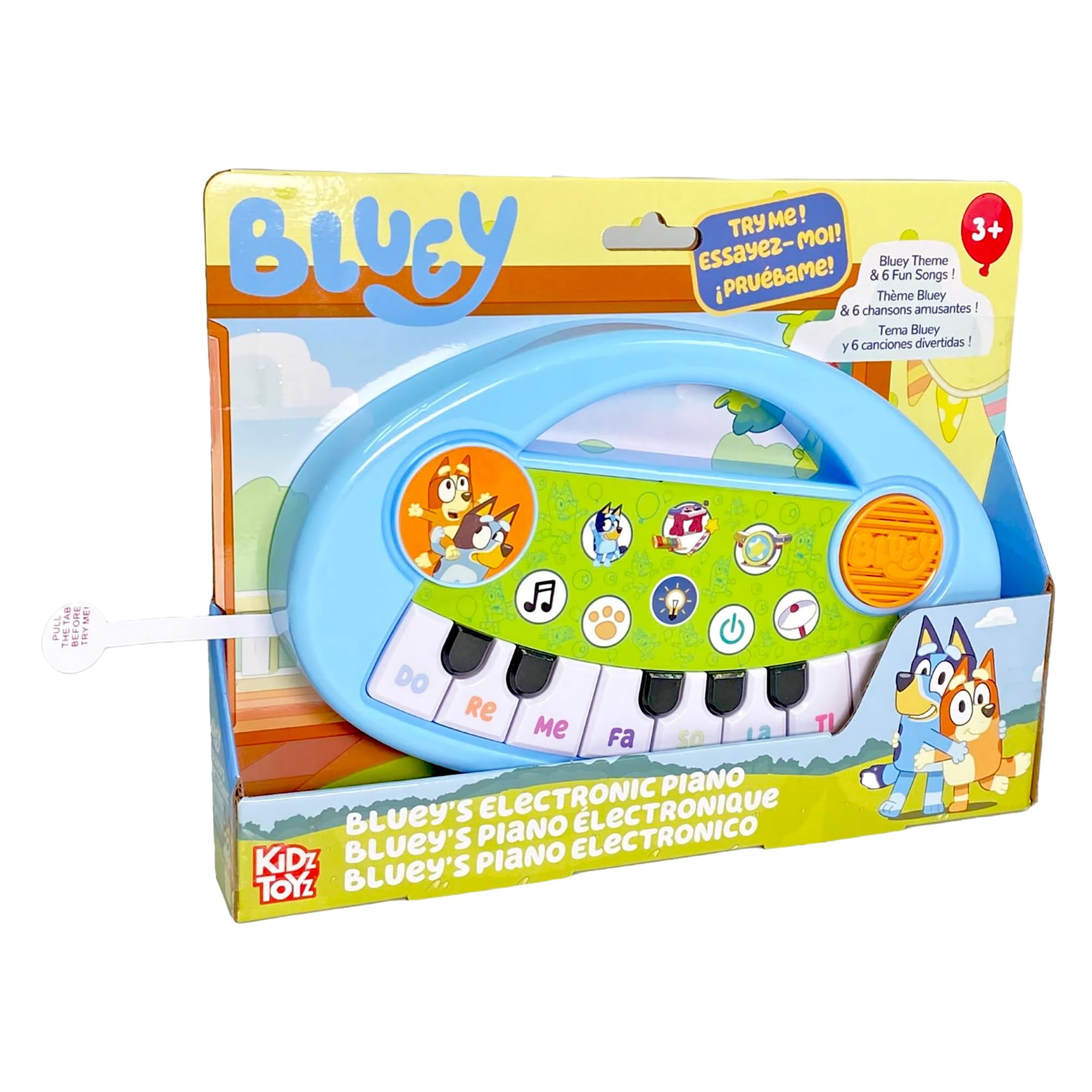 Bluey Music Time Electronic OIF8 Learn to Play Keyboard - Portable ...