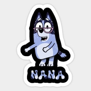 Bluey Nana Sticker Bluey Stickers For Kids, Bluey Stickers Party Favors ...