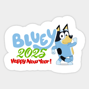 Bluey New Year Sticker Bluey Stickers For Kids, Bluey Stickers Party ...