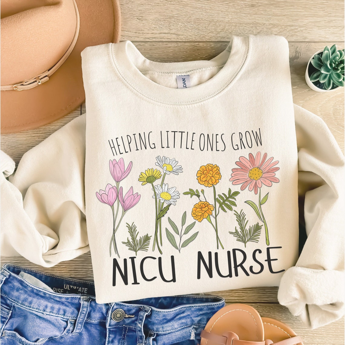 Bluey Nicu Nurse Sweatshirt, Neonatal Nurse Sweatshirt, Nicu Nurse ...