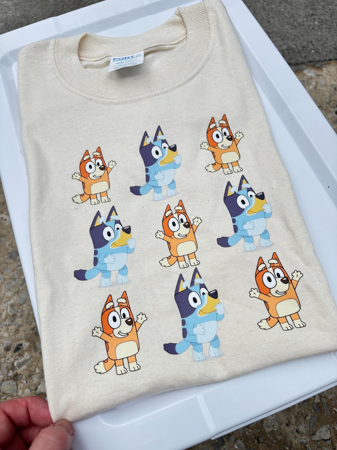 Bluey Orange Dog / Blue Dog / Coquette / Characters / / Bingo Inspired ...