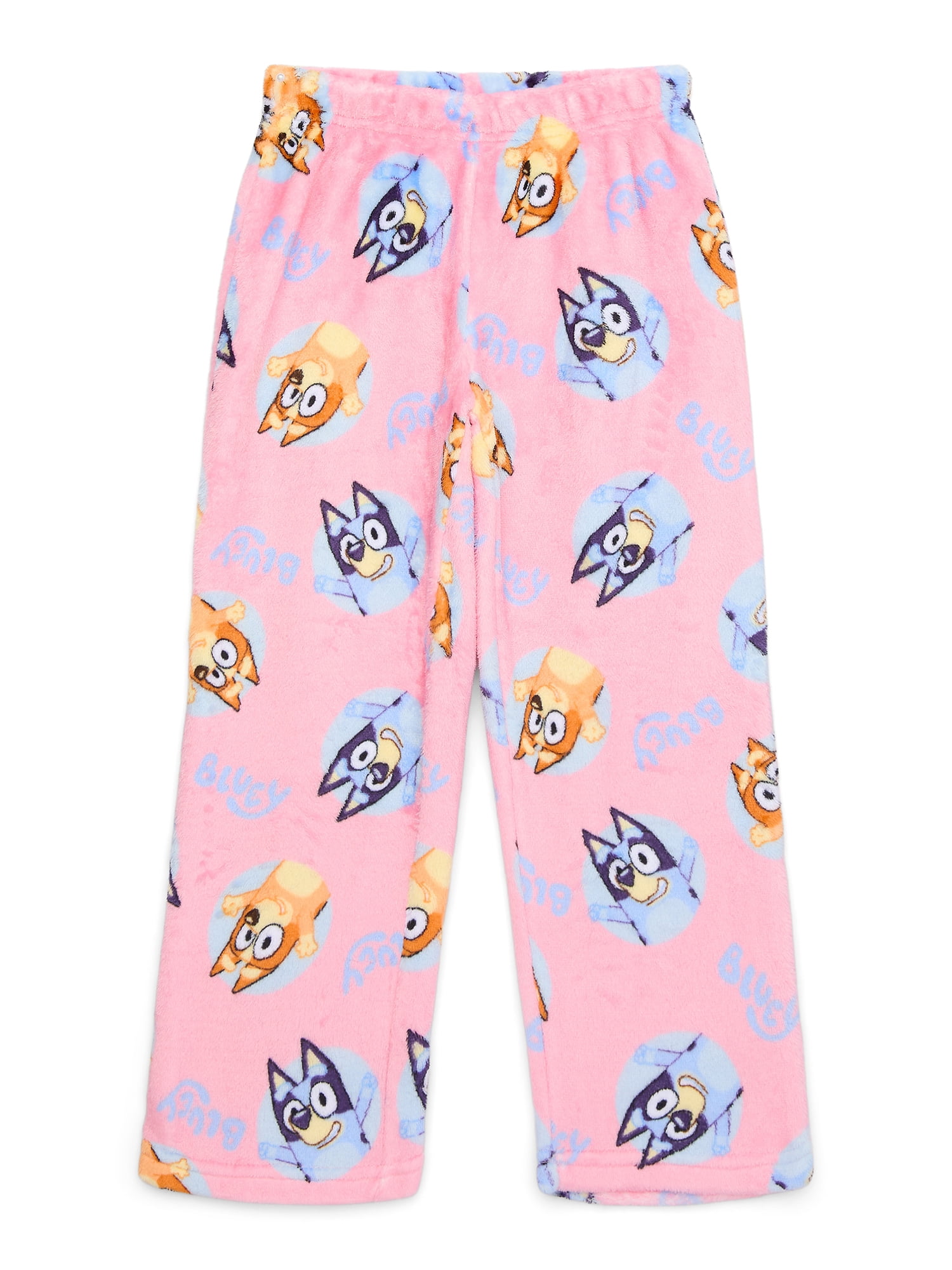 Bluey Girls’ Fleece Pajama Pants, Sizes 4-16 - Walmart.com