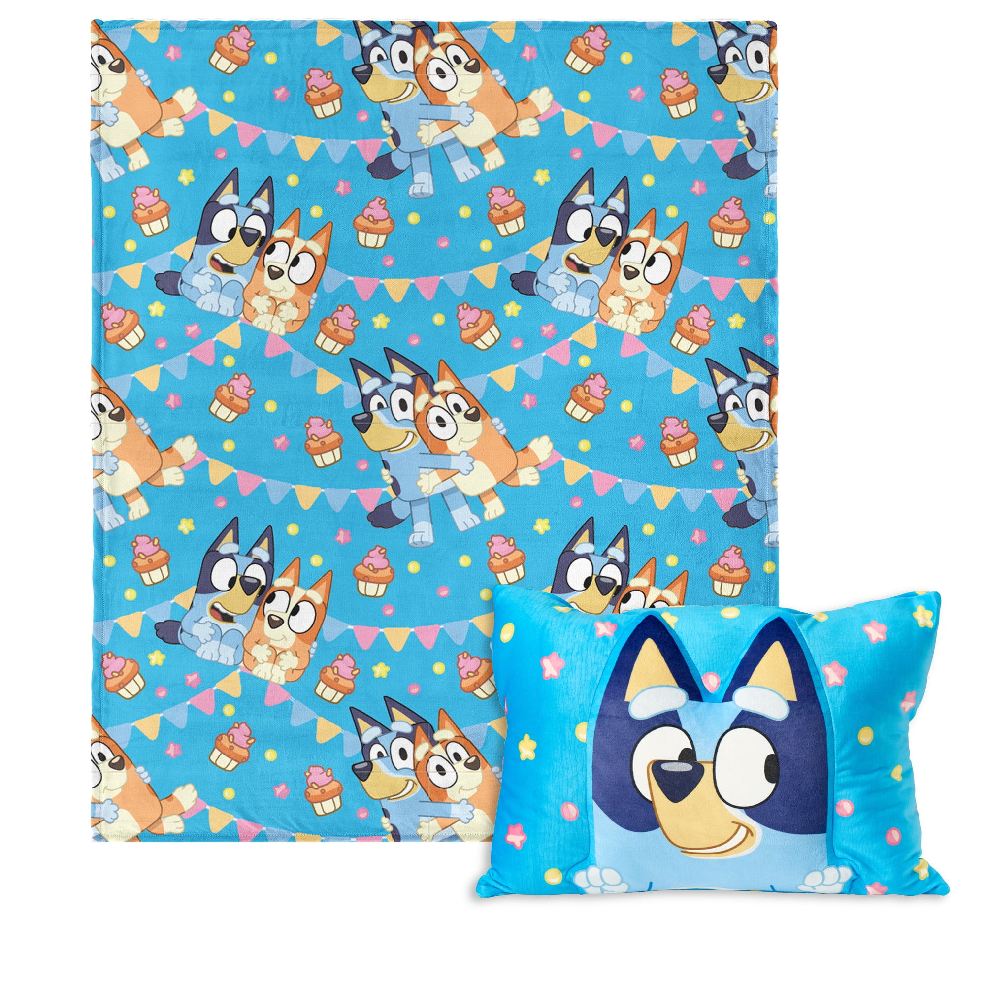 Bluey Party Pups Silk Touch Throw Blanket 50X60 inches with Plush ...