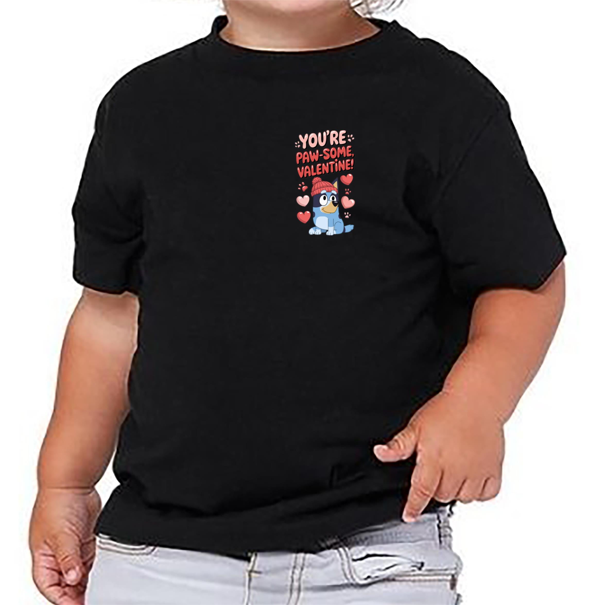 Bluey Paw-Some Love, Fun Cartoon Design, Family Matching Shirt, Bella Canvas Toddler Shirt ...