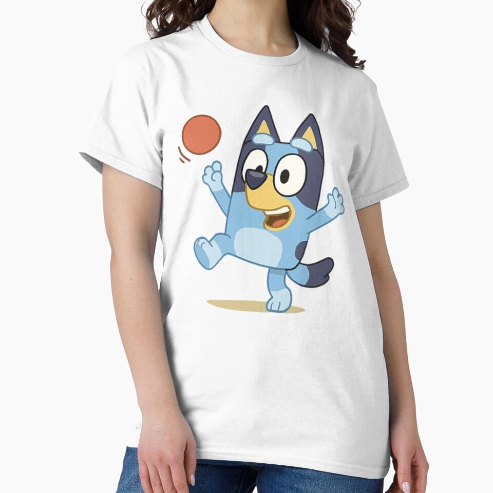 Bluey Plays With A Ball Classic T-Shirt - Walmart.com