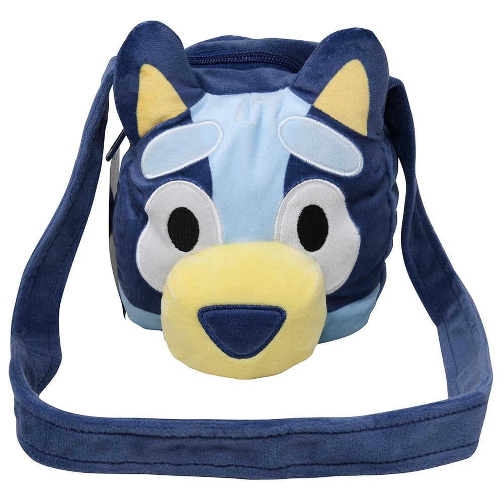 Bluey Plush Head Shaped Plush hand bag with Hangtag - Walmart.com