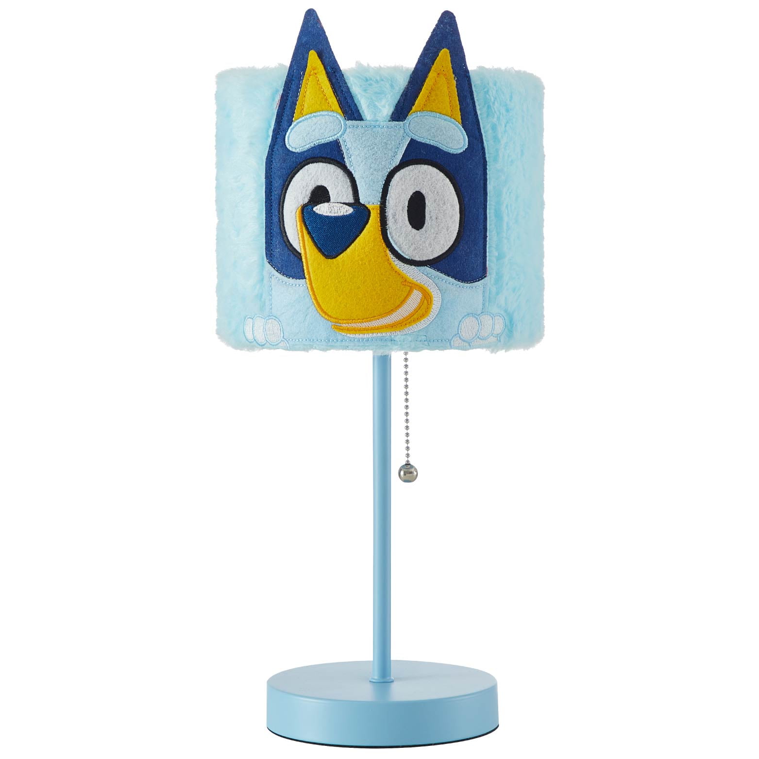 Bluey Plush Shade Stick Lamp for Kids, 15" H x 7" W - Walmart.com