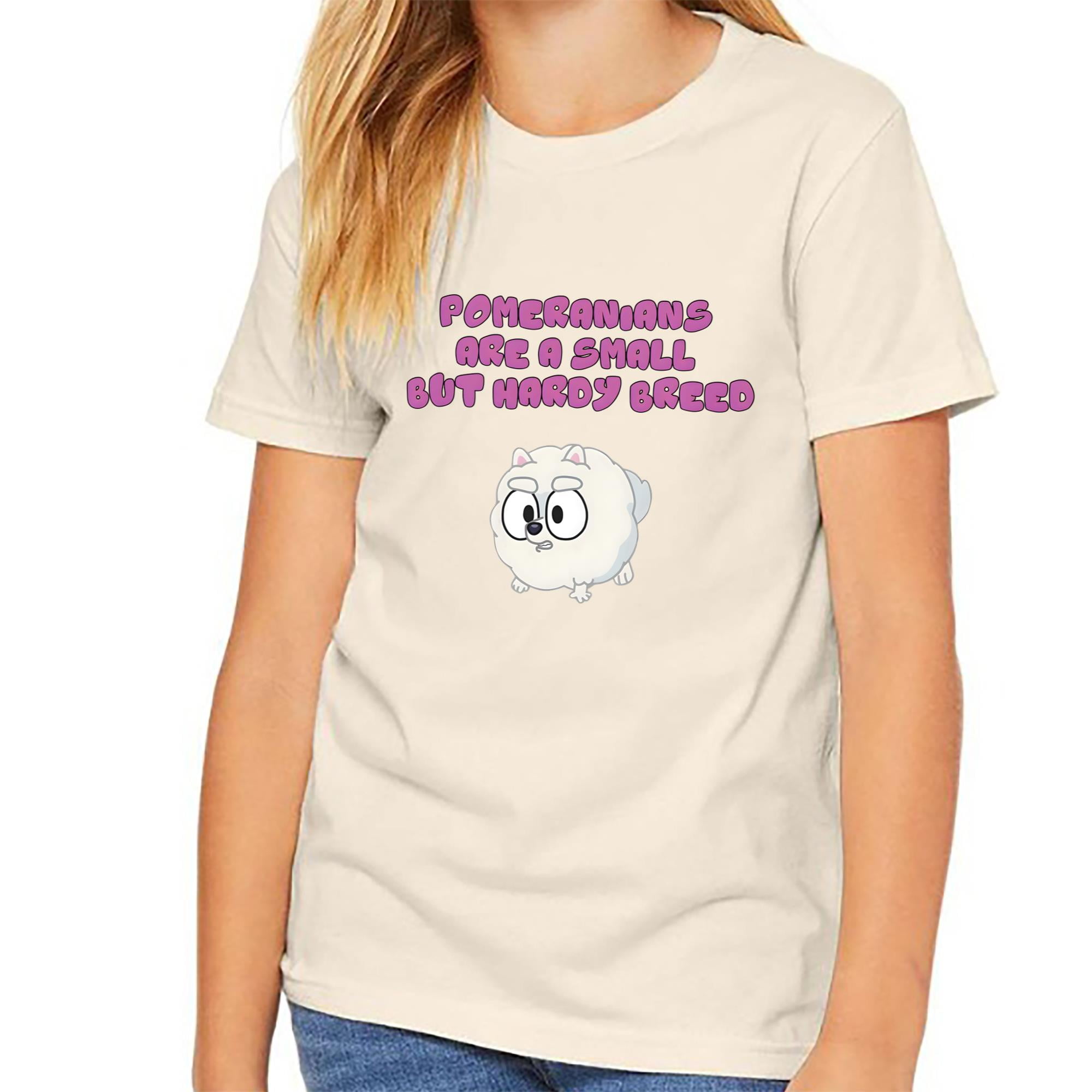 Bluey Pomeranians Are Small But Mighty, Fun Quote With Pup Style For ...