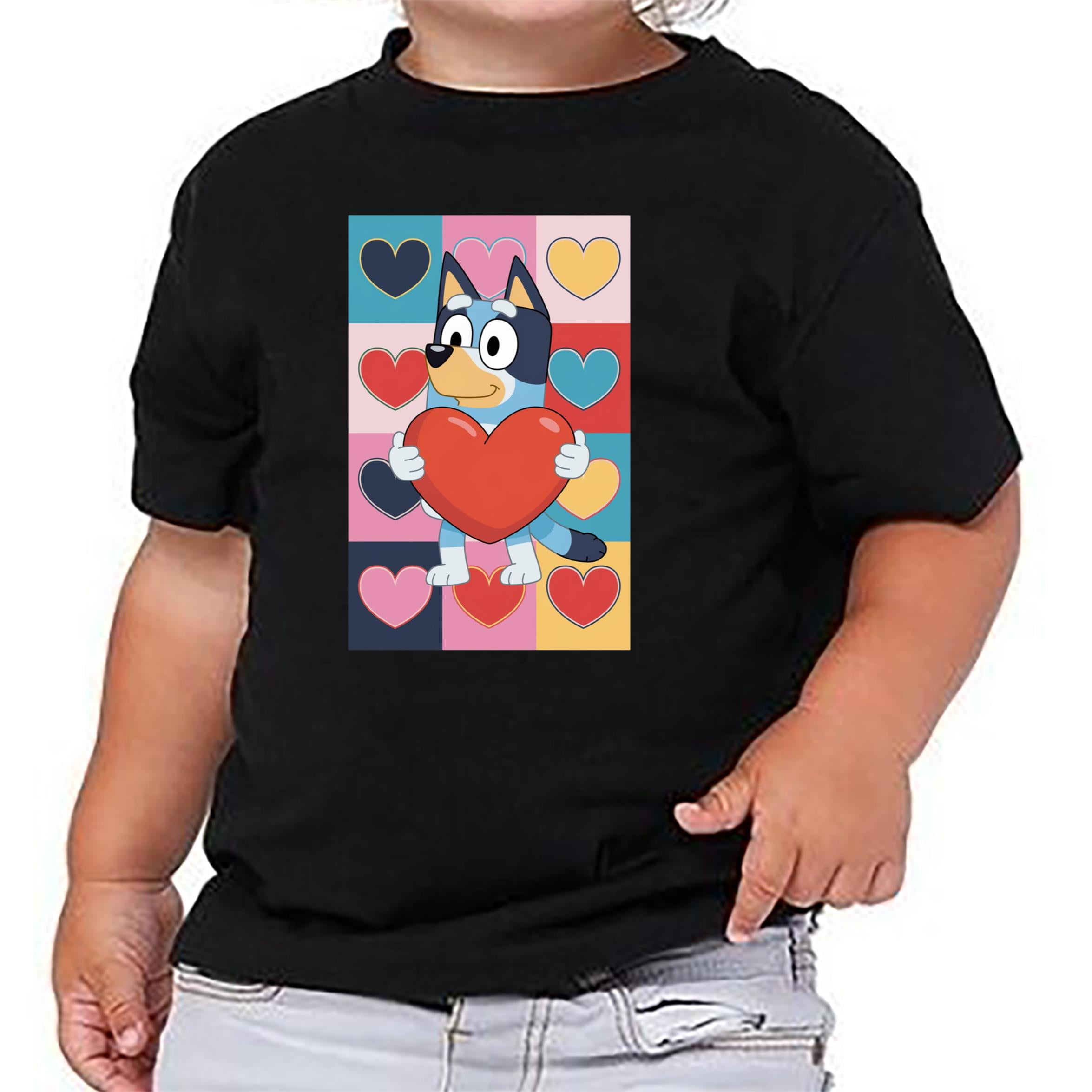 Bluey Pop Art-Inspired Bluey, Fun Cartoon Design, Bella Canvas Toddler ...