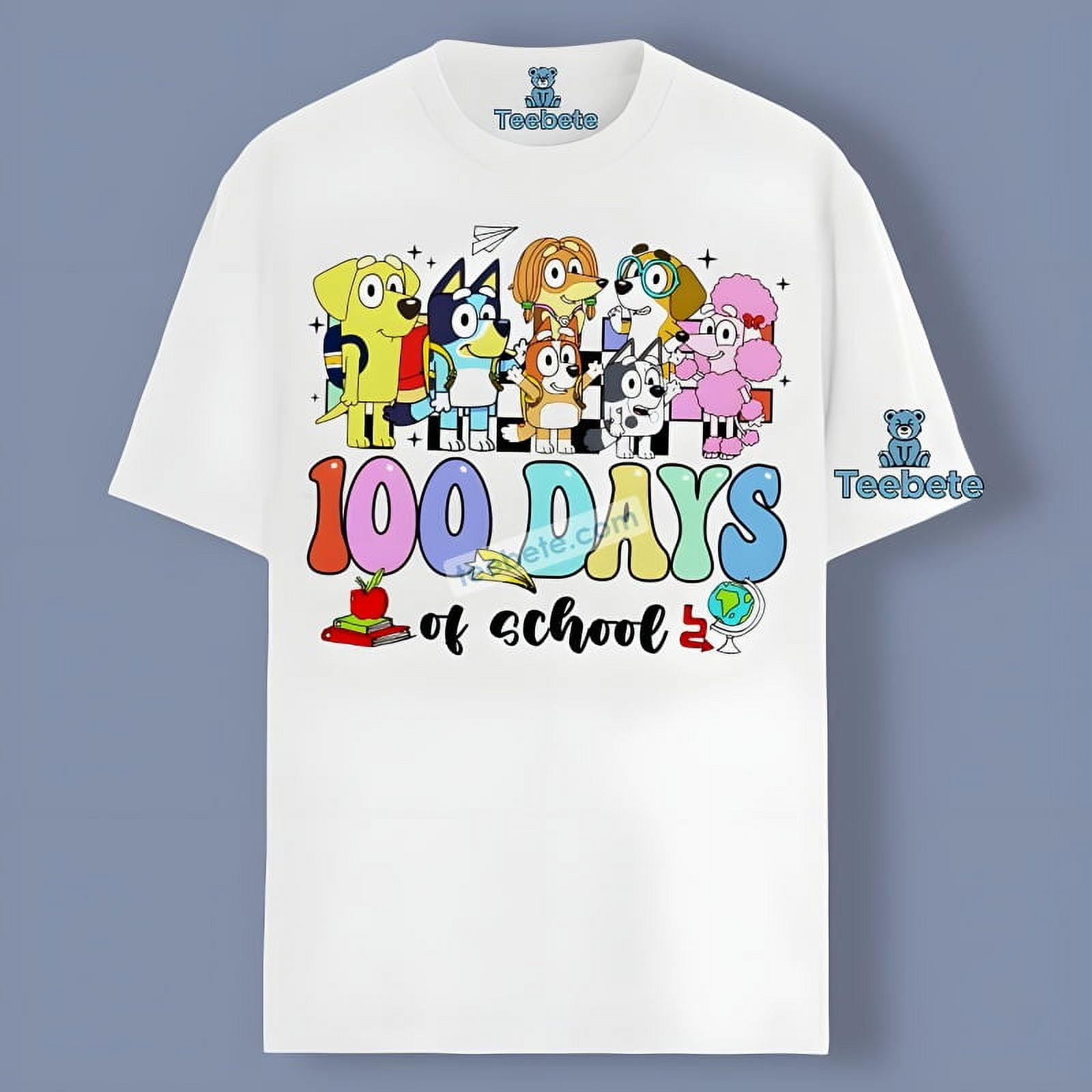 Bluey Preschool 100 Days Of School Unisex Shirt - Walmart.com Bluey Preschool 100 Days Of School Unisex Shirt - Walmart.com