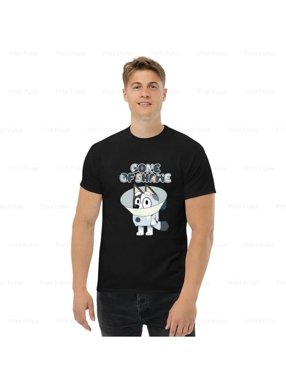 Bluey Printpulse9X Muffin Cone Of Shame Bluey Family Shirt Bluey Dog ...