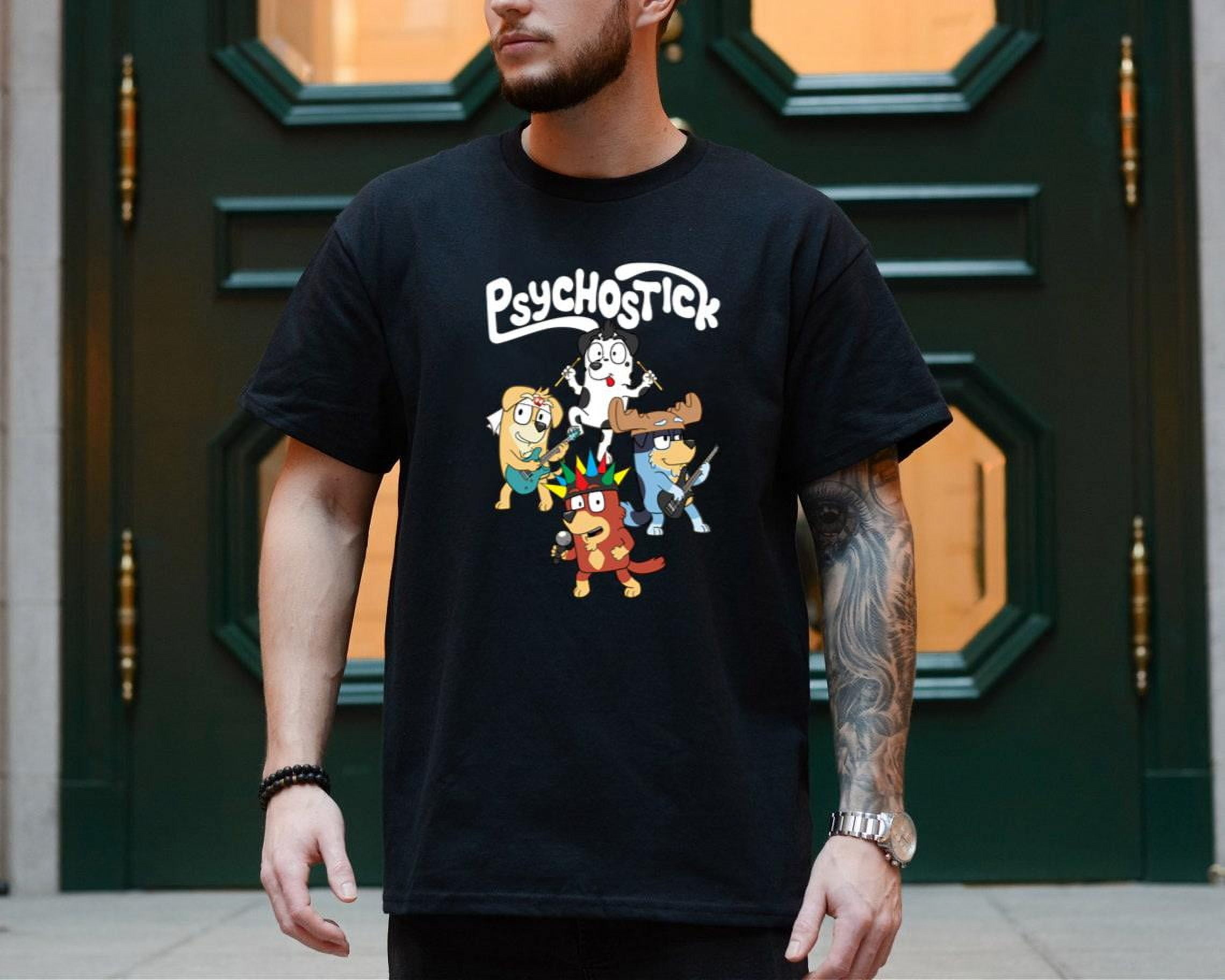 Bluey Psychostick Bluey Shirt, Bluey Family Matching Shirt, Bluey Birthday Boy Girl Shirt, Funny ...