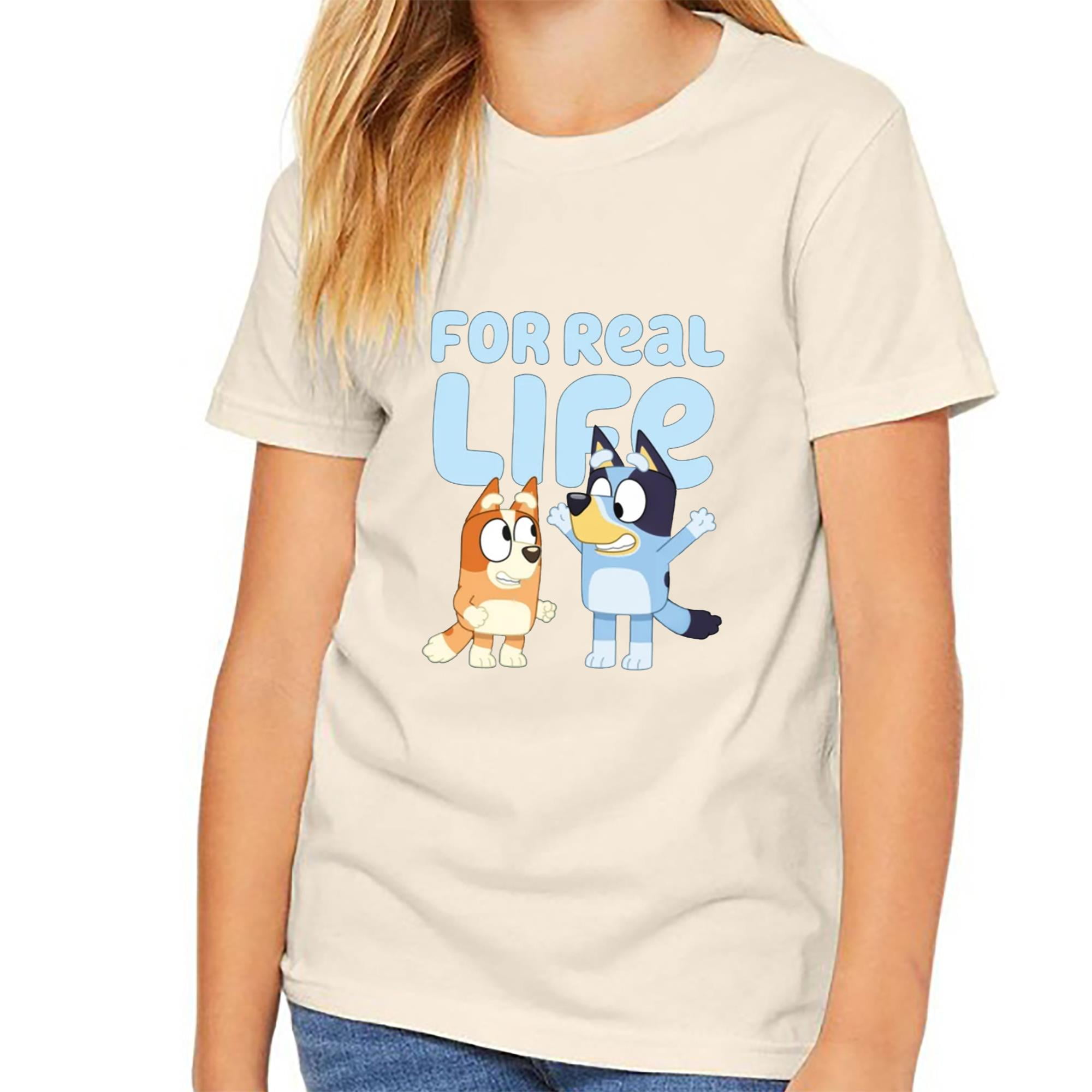 Bluey Pup Siblings On A Real Life Adventure, Heartfelt Cartoon Design ...