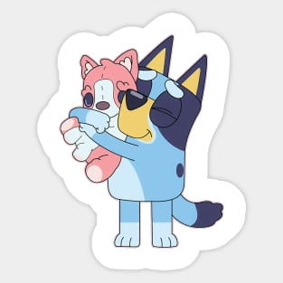 Bluey Puppy Sticker Bluey Stickers For Kids, Bluey Stickers Party ...