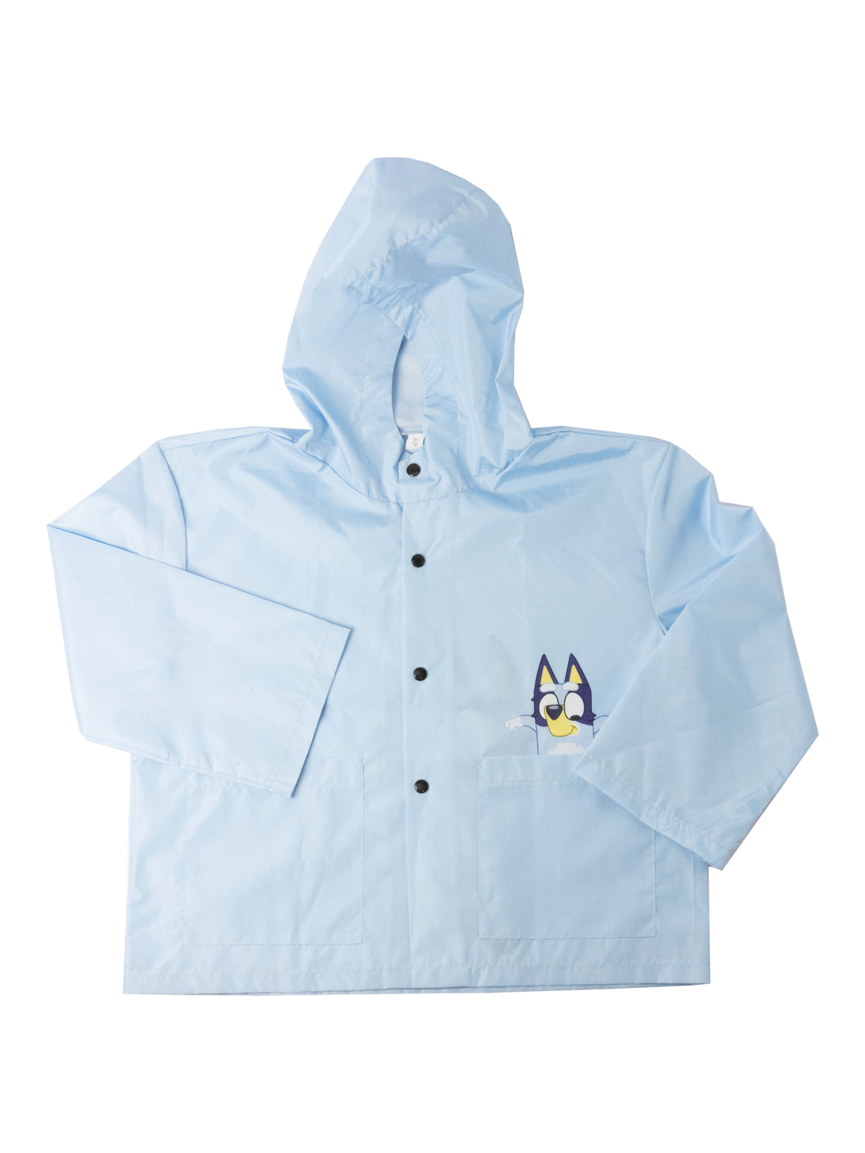 Bluey Kids Raincoat, Blue - Walmart.com