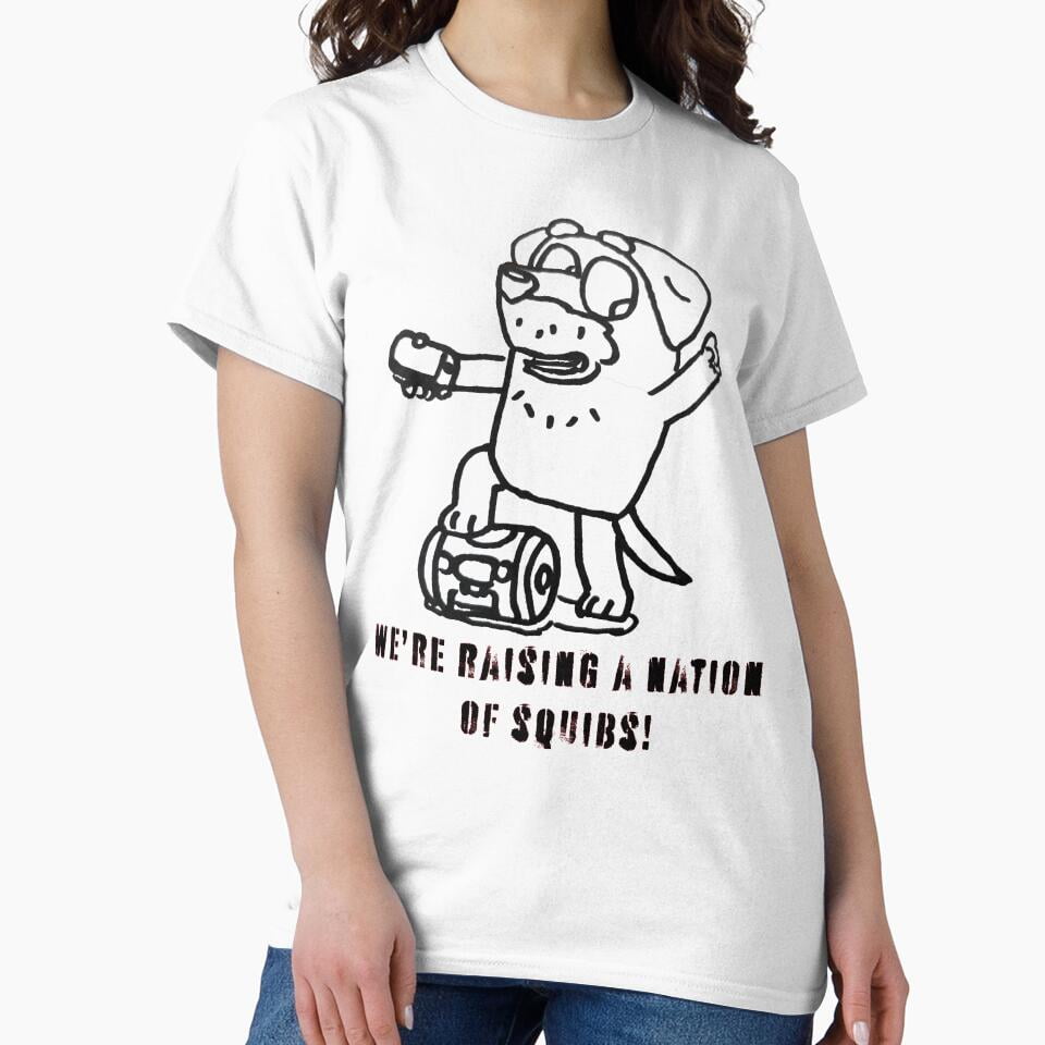 Bluey Raising A Nation Of Squibs Classic T-Shirt - Walmart.com