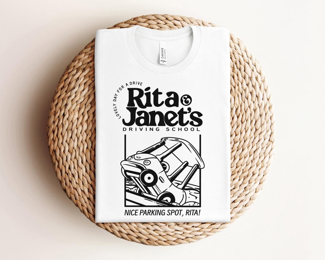 Bluey Rita And Janet Shirt, Rita And Janet Driving School Shirt, Rita ...