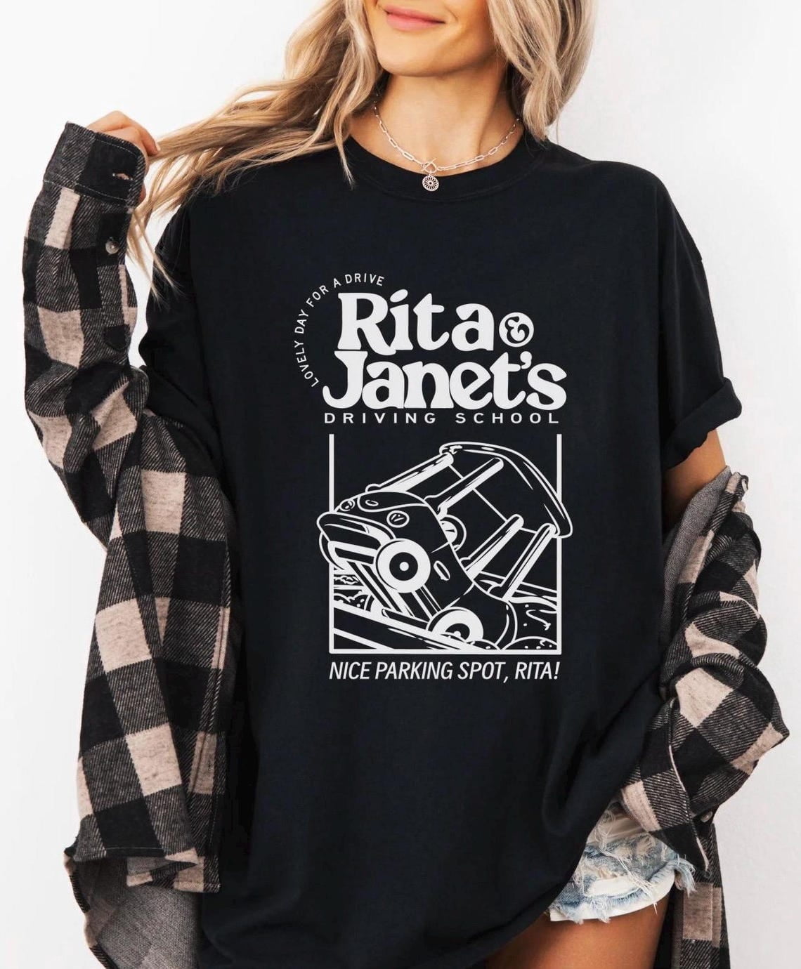 Bluey Rita And Janets Driving School Shirt, Nice Parking Spot Rita ...