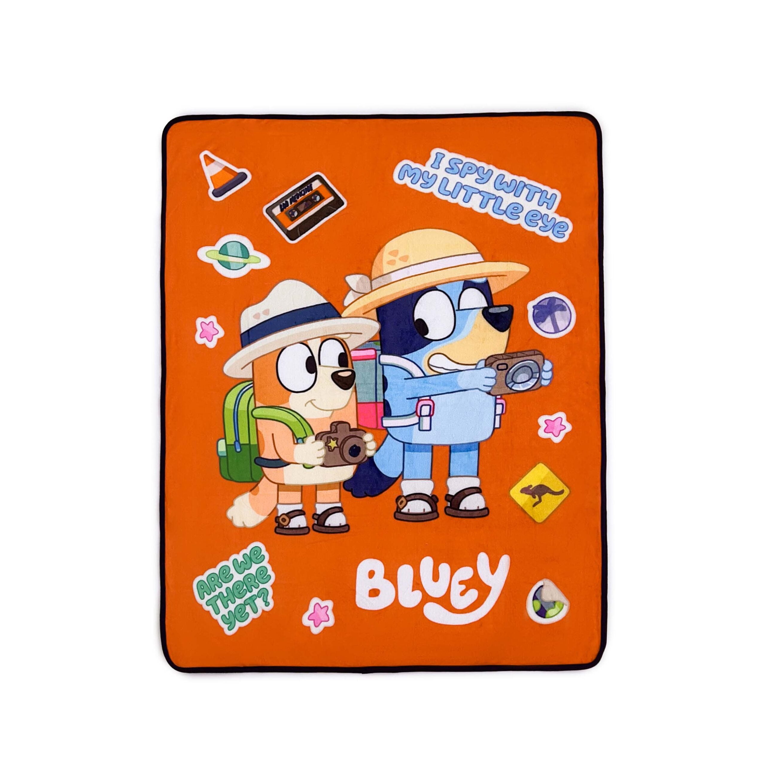 Bluey Road Trip Silk Touch Throw Blanket - Walmart.com